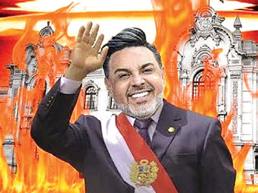 'Chibolín’ se lanza a la presidencia del Perú - El Men