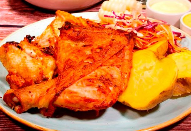 Pollada casera - El Men