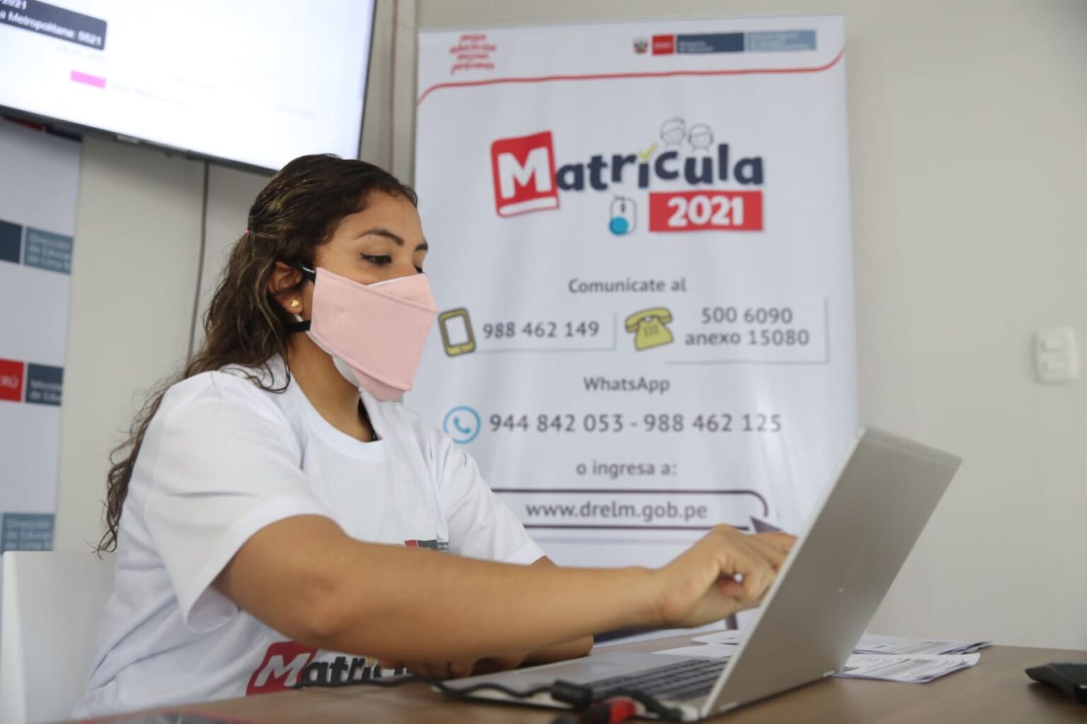 Implementan proceso extraordinario de matrícula escolar 2021 - El Men