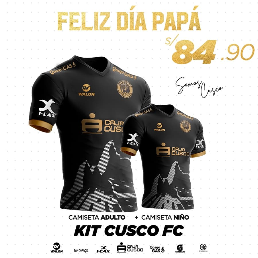 Cusco FC celebra el Día del Padre con kit especial - El Men