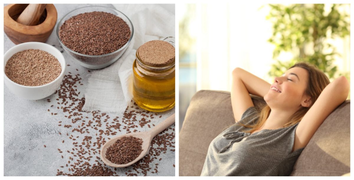 Linaza o lino fuente de omega 3 y fibra