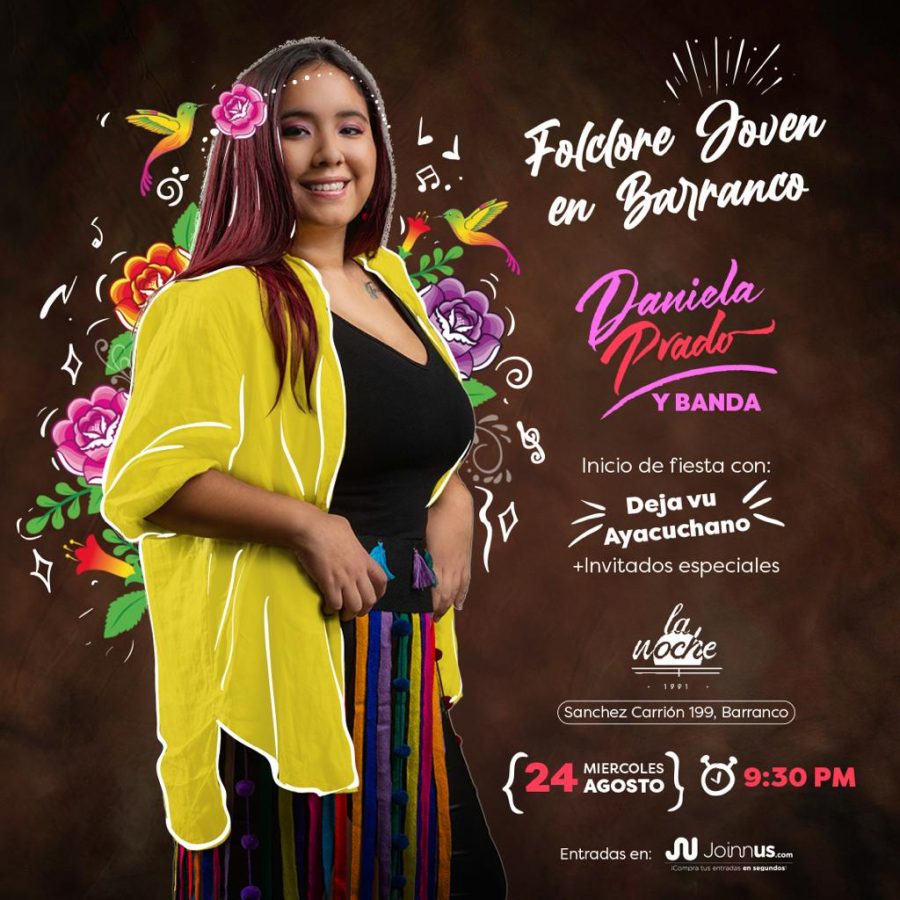 Daniela Prado y su banda presentan su Folclore Joven en Barranco - El Men