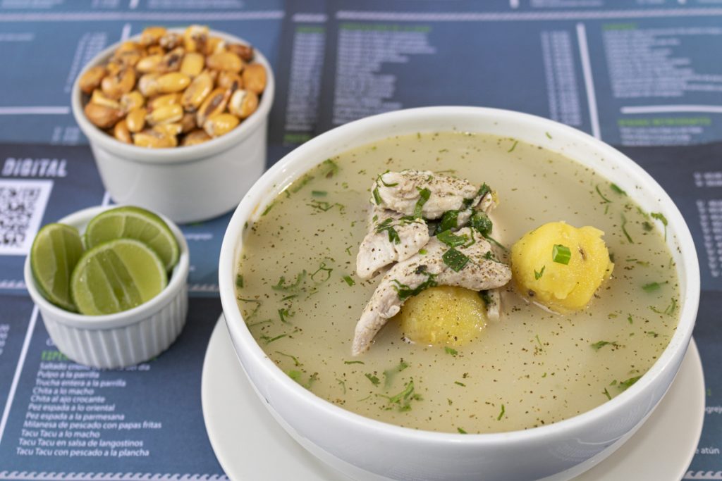 Chilcano de pescado - El Men