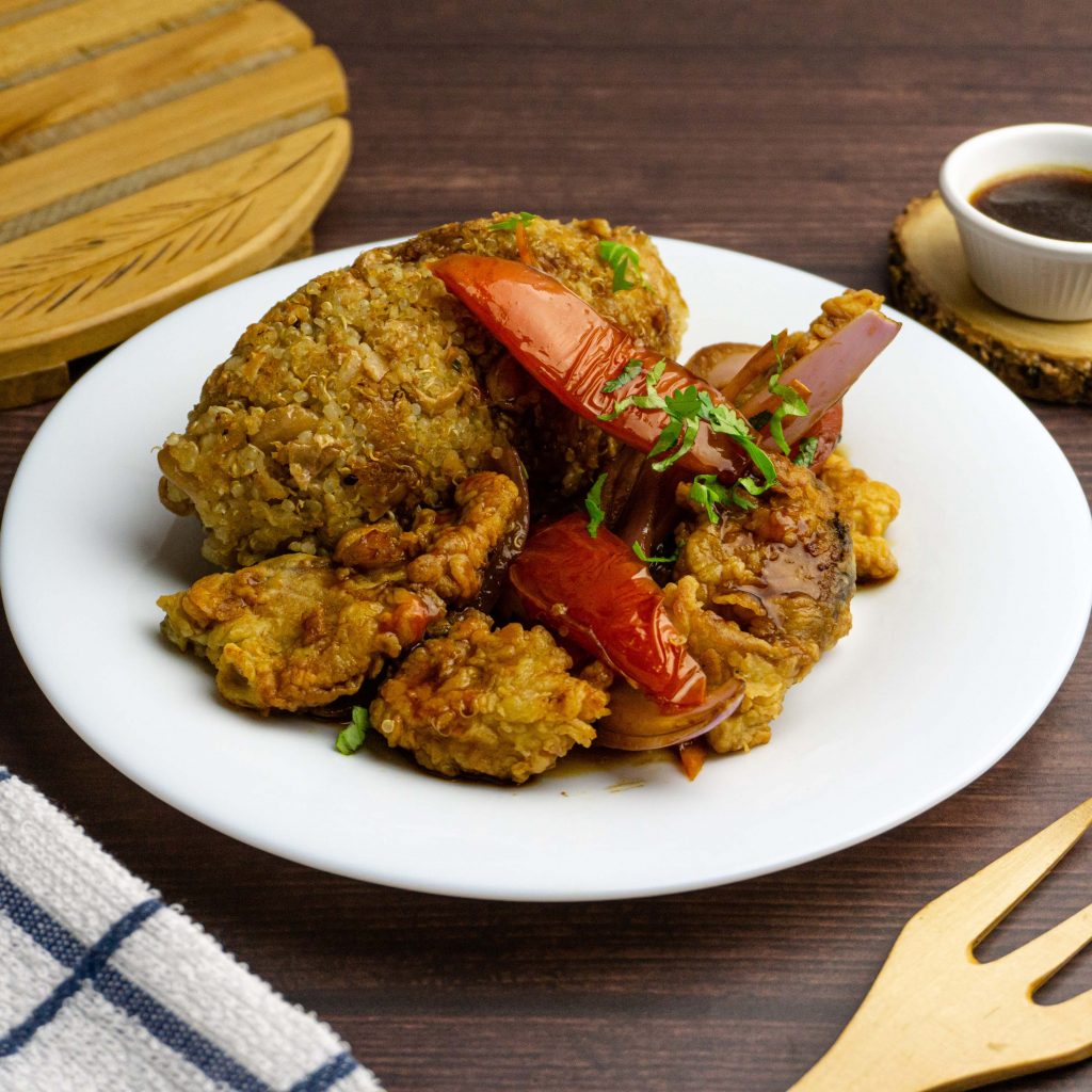 Tacu tacu de quinua - El Men