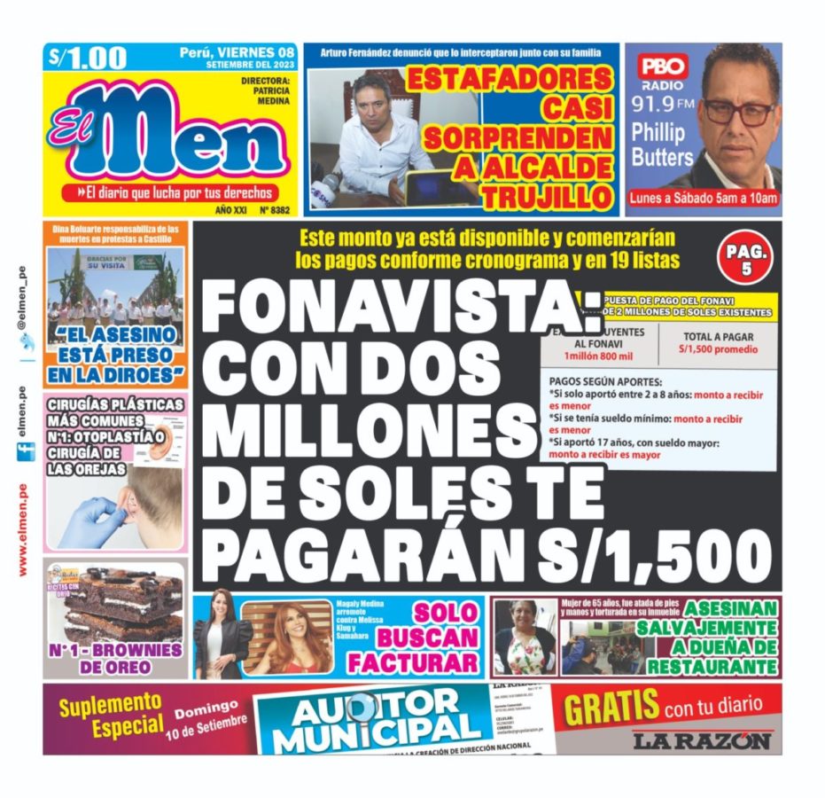 Portada – El Men (08/09/2023)
