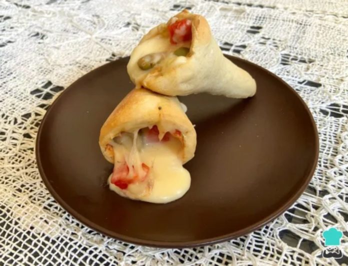 Así preparas un rico cono pizza - El Men