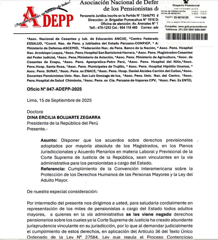 “Estado debe pagar 14 derechos a jubilados sin necesidad de juicio” - El Men